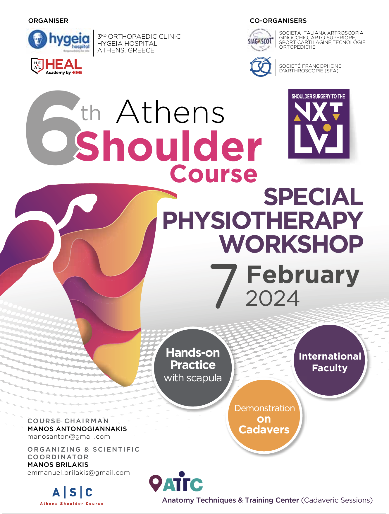 Special Physio Workshop | Athens-shoulder-course.com